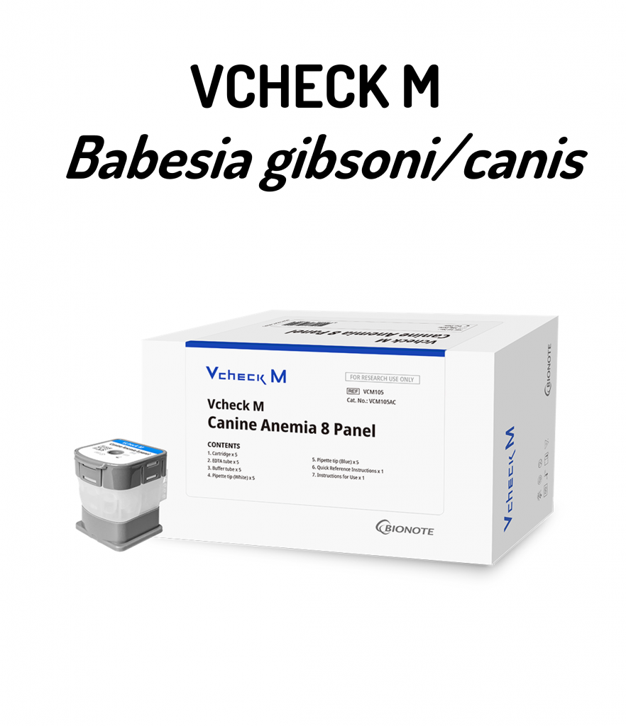 Vcheck M Painel Vetor 8 Canino - ECO Diagnóstico Veterinário