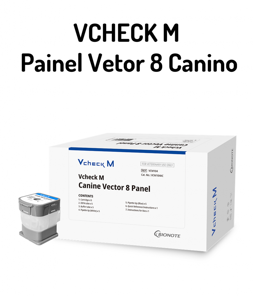 Vcheck M Painel Vetor 8 Canino - ECO Diagnóstico Veterinário