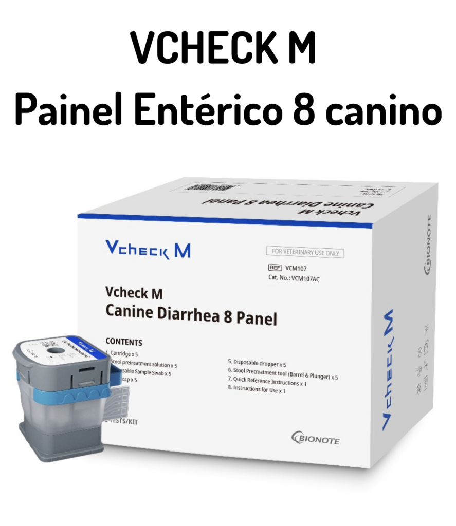 Vcheck M Painel Anemia 8 Canino - ECO Diagnóstico Veterinário