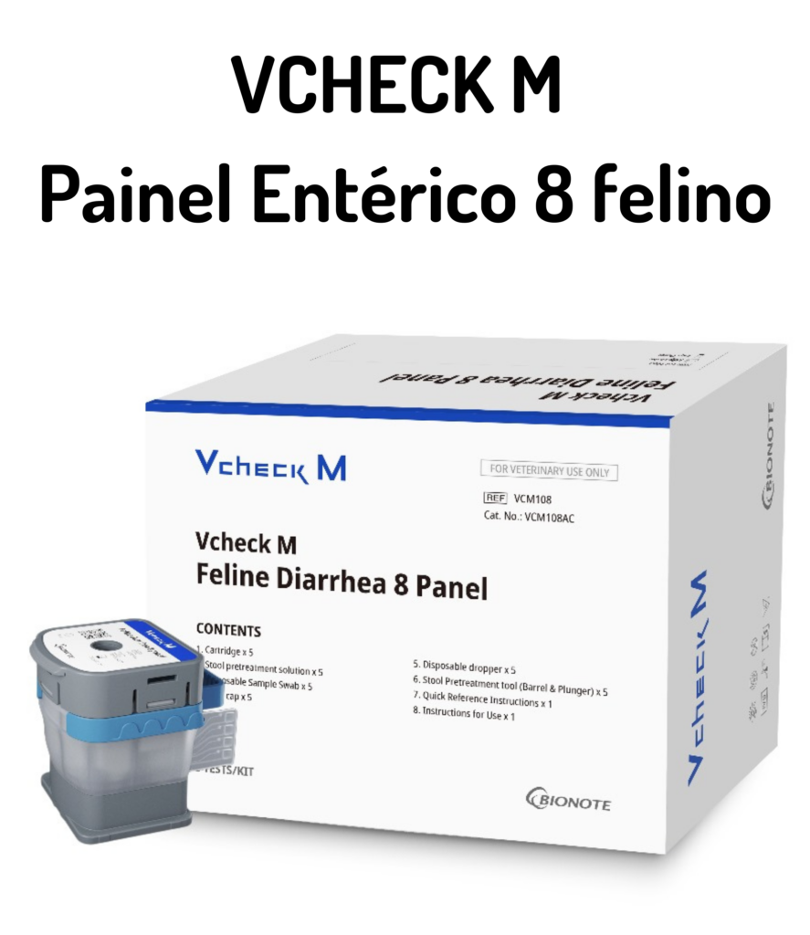 Vcheck M Painel Anemia 8 Canino - ECO Diagnóstico Veterinário